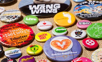 Custom Printed Button Badges - No 1: Suppliers & Manufacturer in Dubai